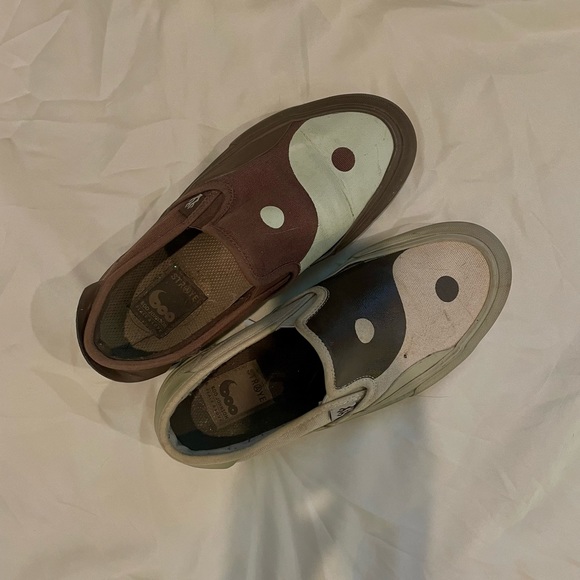 Shoes | Size 1 Straye Yinyang Slip Ons | Poshmark